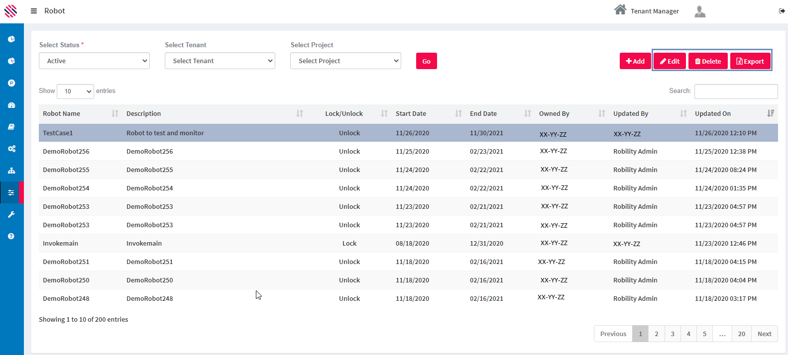 How to add a Robot? | Robility Docs
